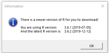 Nube de datos: Actualizar R usando RStudio