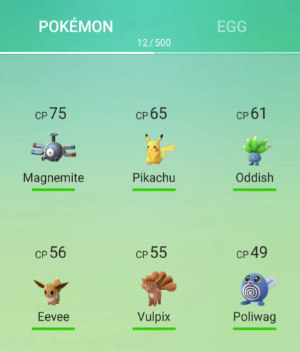 Pokémon Go Database: Upgrade