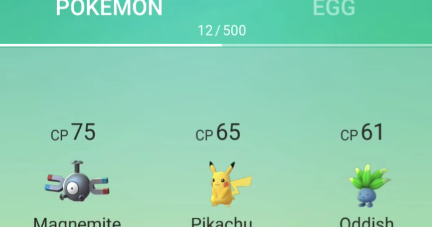 Pokémon Go Database: Upgrade