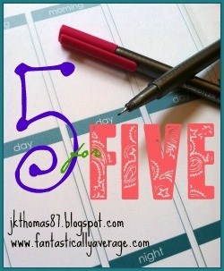 Teaching in Paradise: 5 for Five