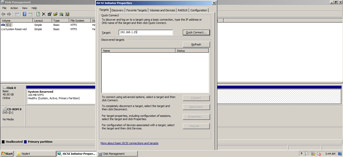 AD Shot Gyan: Configuring SAN on Windows Server 2012