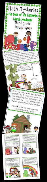 Rockin' Teacher Materials: Grade 2 March Madness Math Mystery is DONE!