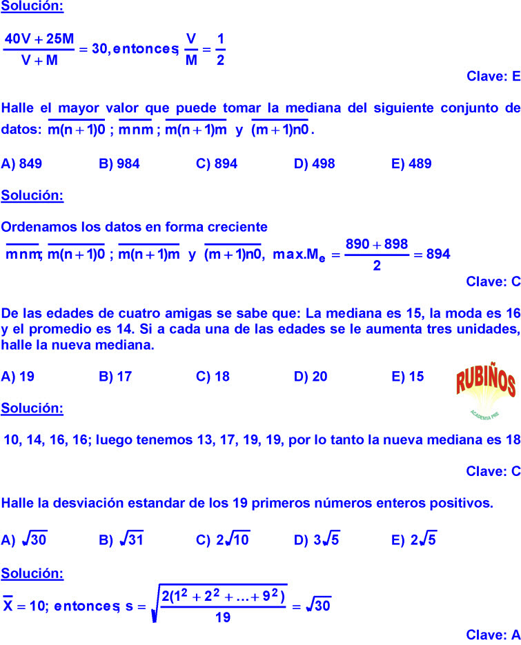 MEDIA MODA MEDIANA VARIANZA DESVIACIÓN STANDAR EJERCICIOS RESUELTOS PDF