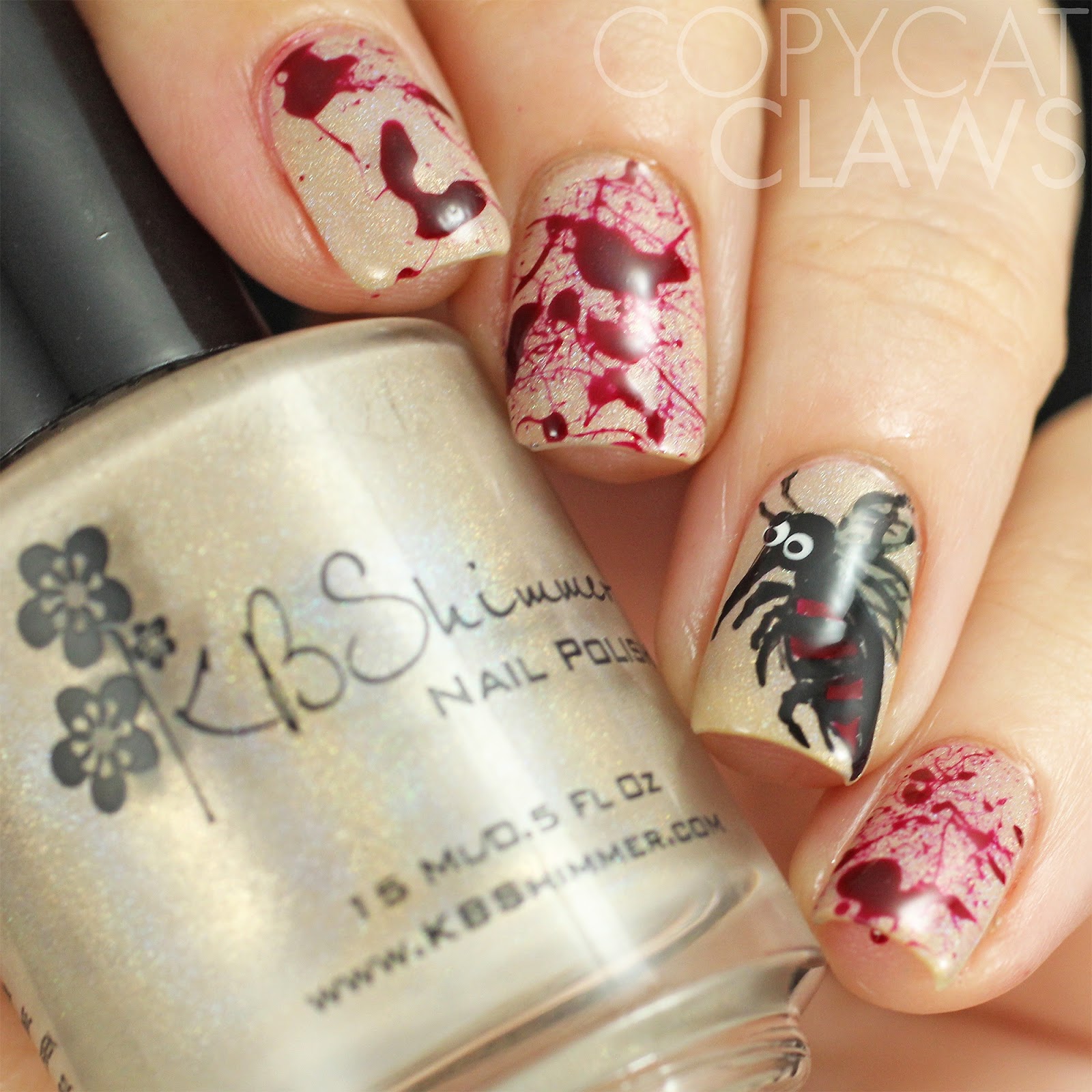 Copycat Claws: 40 Great Nail Art Ideas - Insects