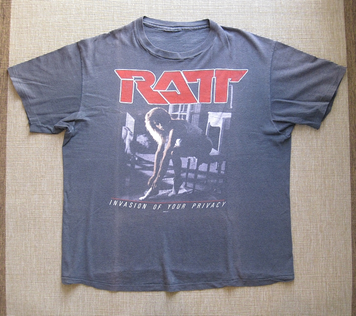 Wörn75: Vintage 1985 Ratt Tour T-Shirt