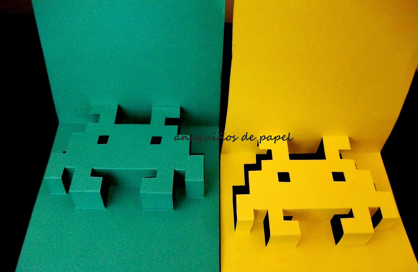Anaquiños de papel: Tarjetas pop up!