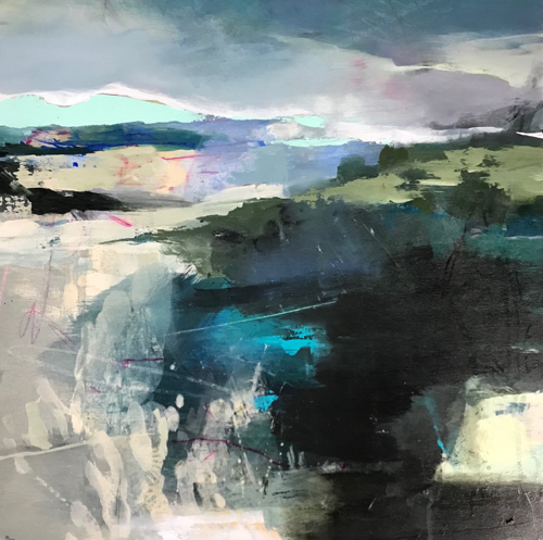 Daily Painters Abstract Gallery: Abstract Landscape Painting ...