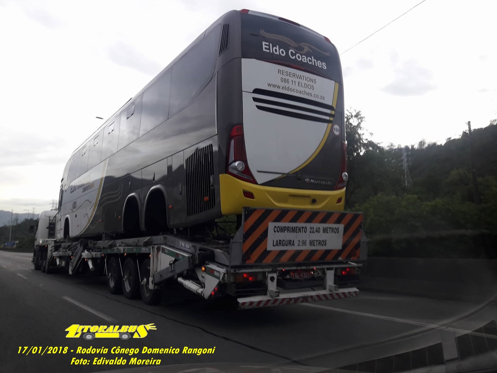 Litoralbus: Eldo Coaches - Exportação