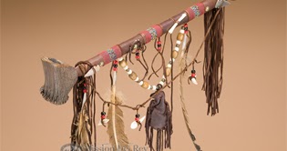 Traditional Native American Medicine Bags and Pipes