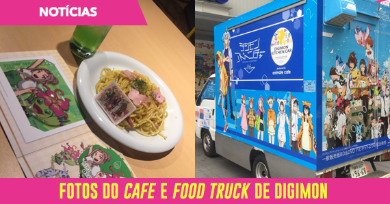 Geração Digimon: Veja fotos do cafe e food truck de "Digimon Adventure tri"