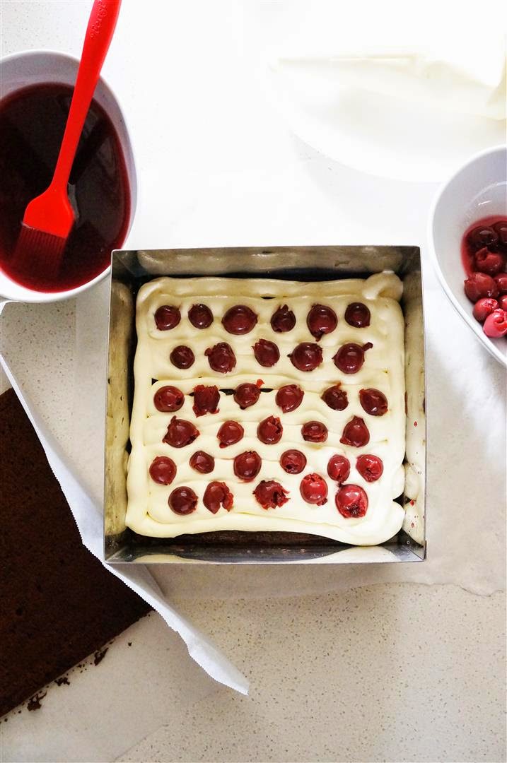 Flourless Black Forest Entremet | Cakelets & Doilies
