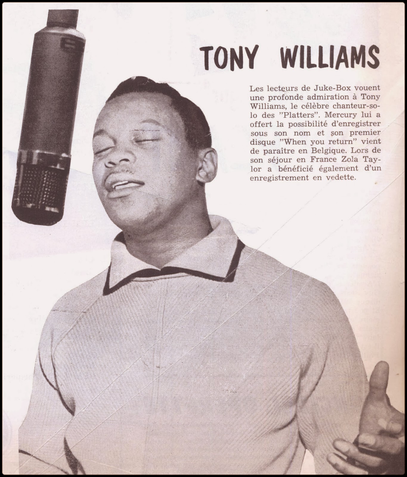 FROM THE VAULTS: Tony Williams born 5 April 1928