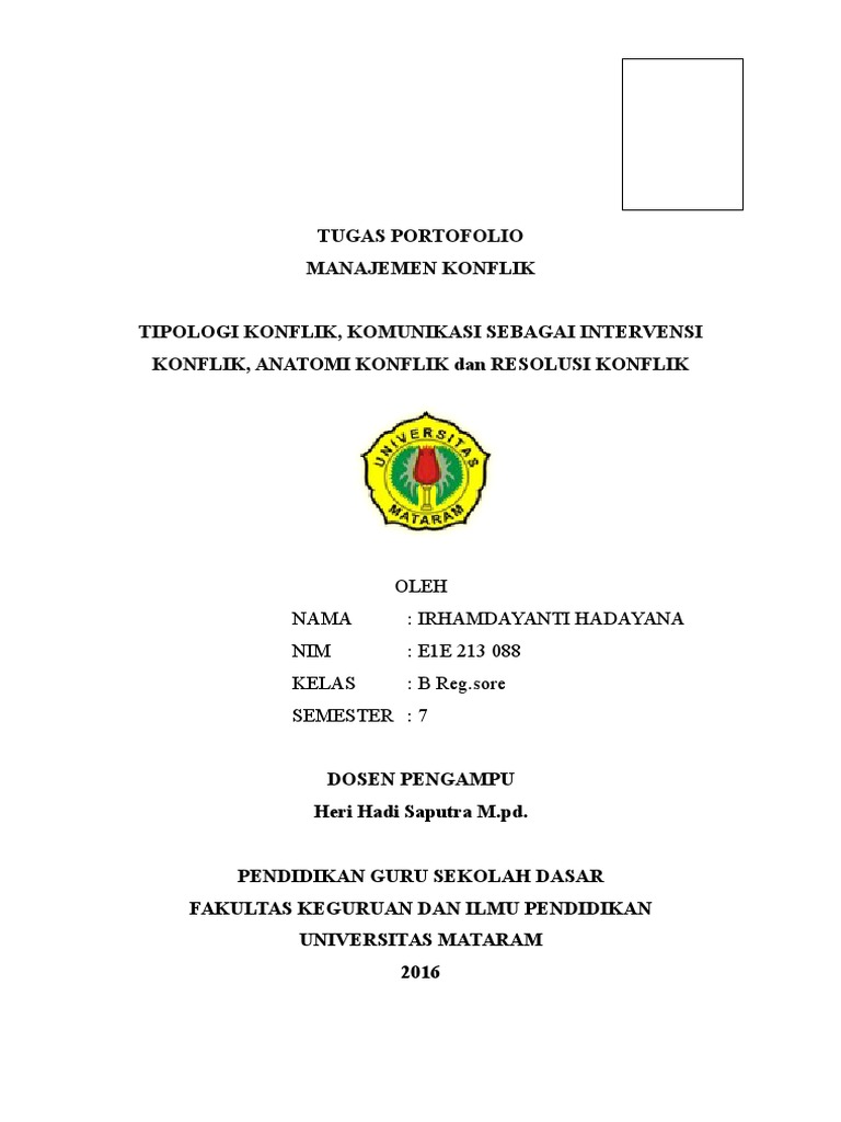 makalah manajemen konflik - wood scribd indo