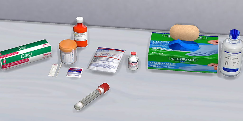 TS3 & TS4 Medical Clutter - YDB