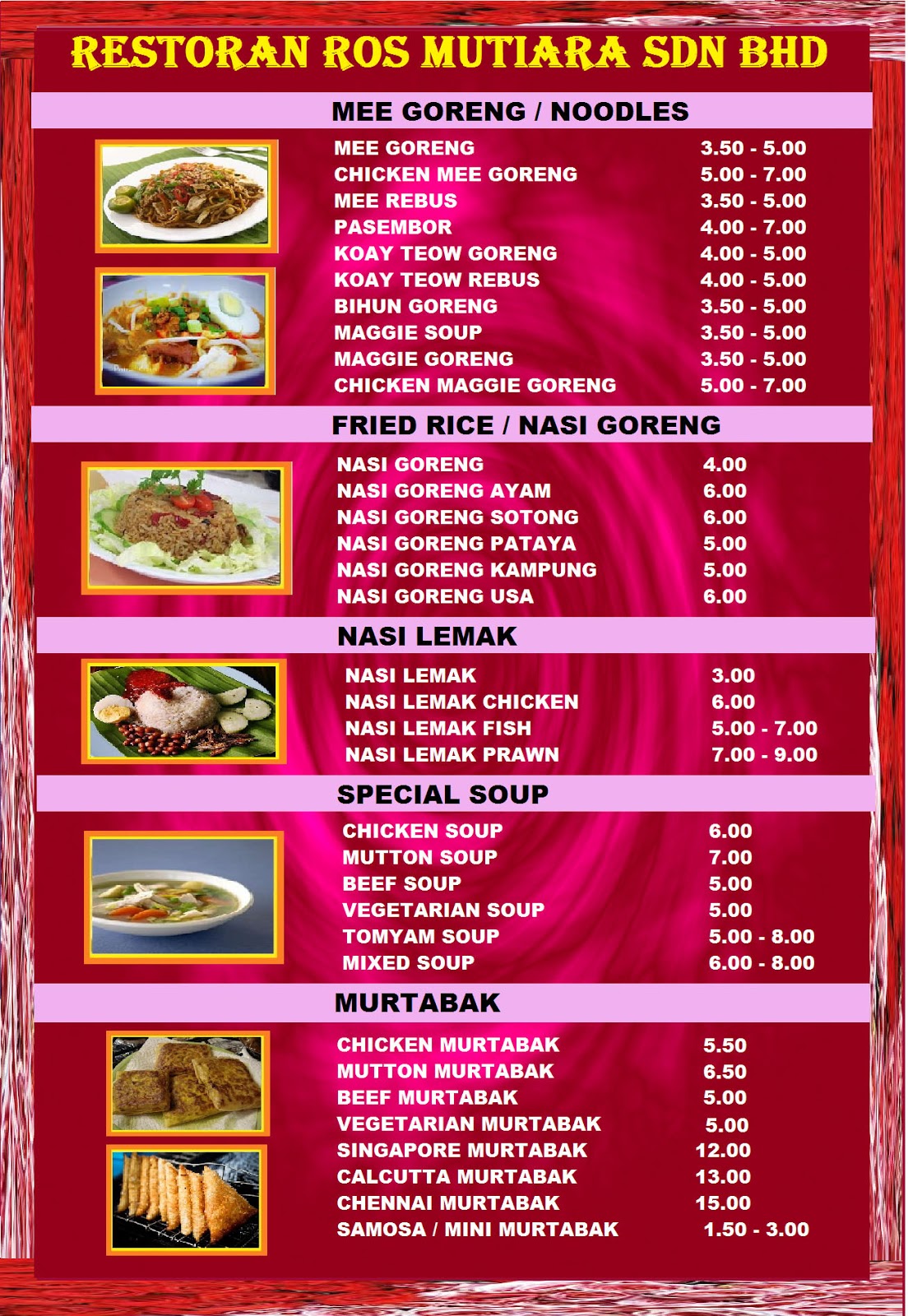 Restoran Ros Mutiara