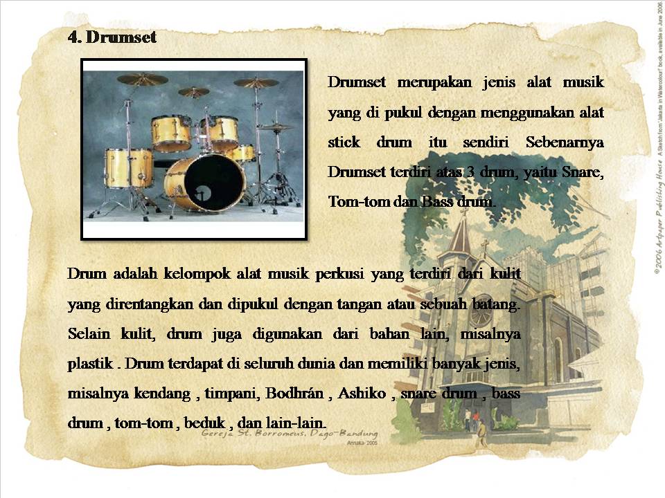 Sekripsi Ku: CONTOH ALAT MUSIK MODERN DAN PENGERTIANNYA