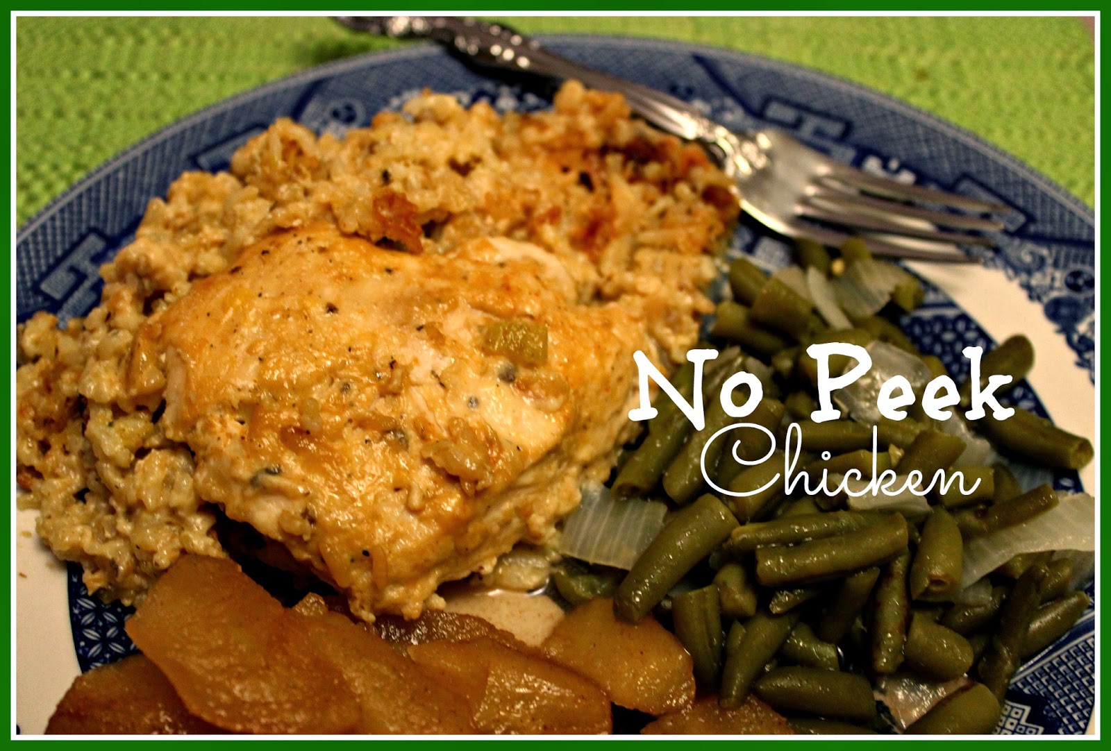 Sweet Tea and Cornbread: No Peek Chicken!