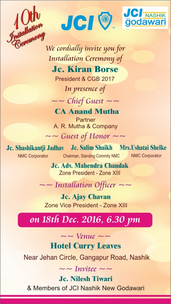 JCI NASHIK NEW GODAWARI