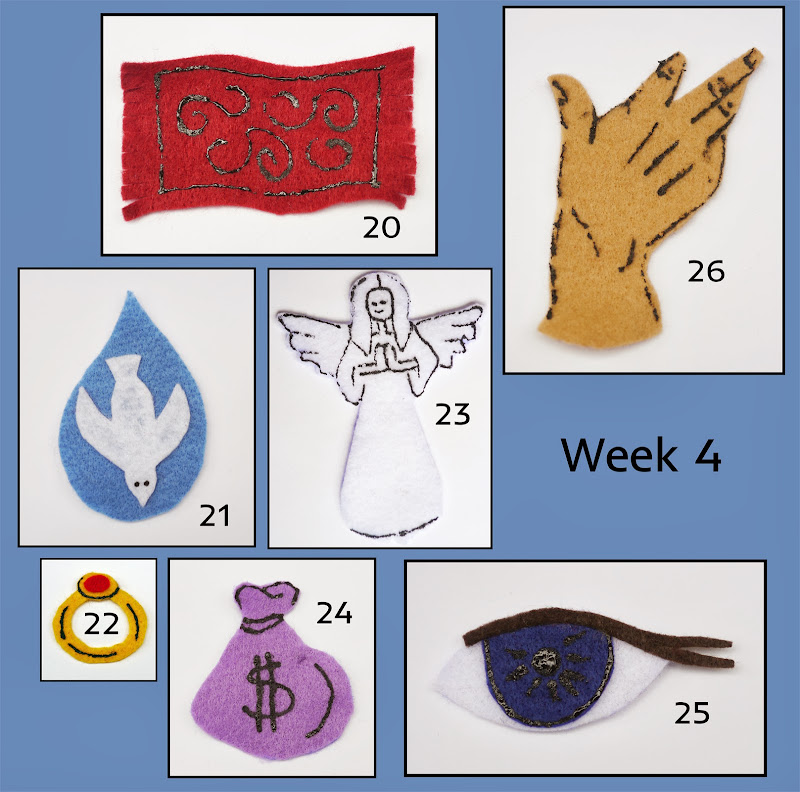 Jesus Tree: Symbols, Bible Readings and Colouring Pages - Backwoods Mama