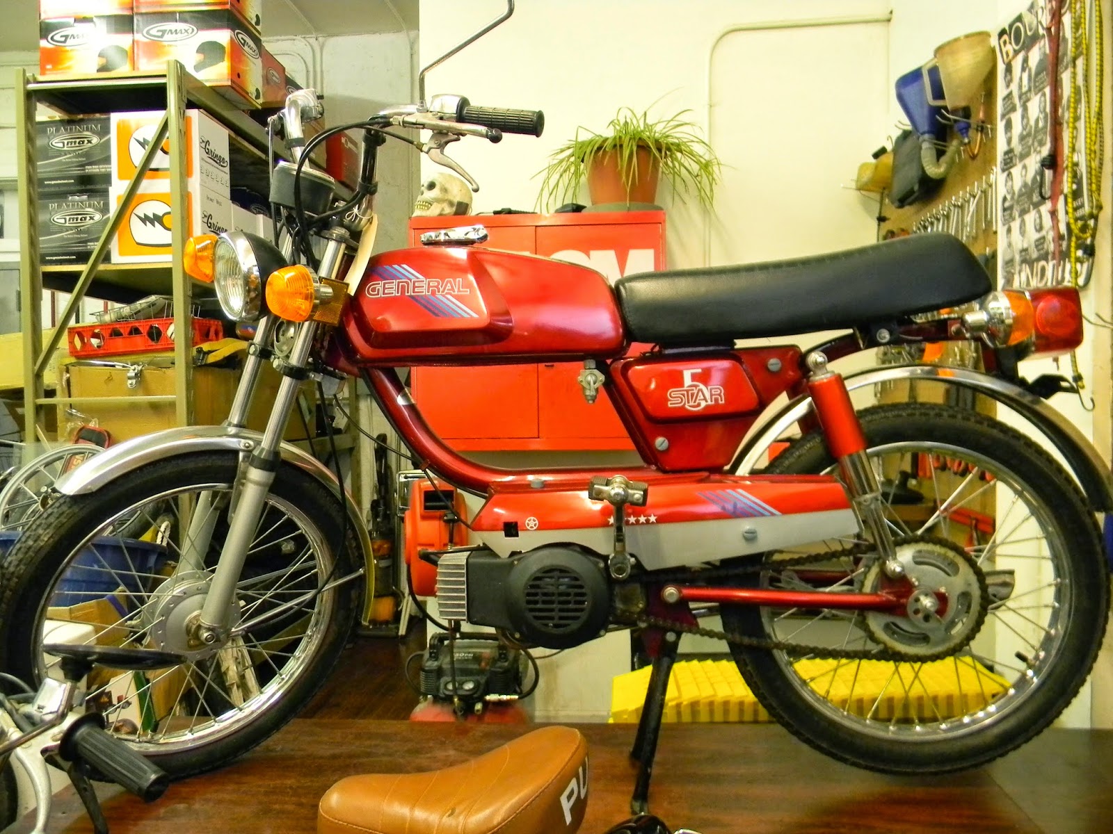 Home Alone with Mopeds.: The things you see working at a moped shop ...