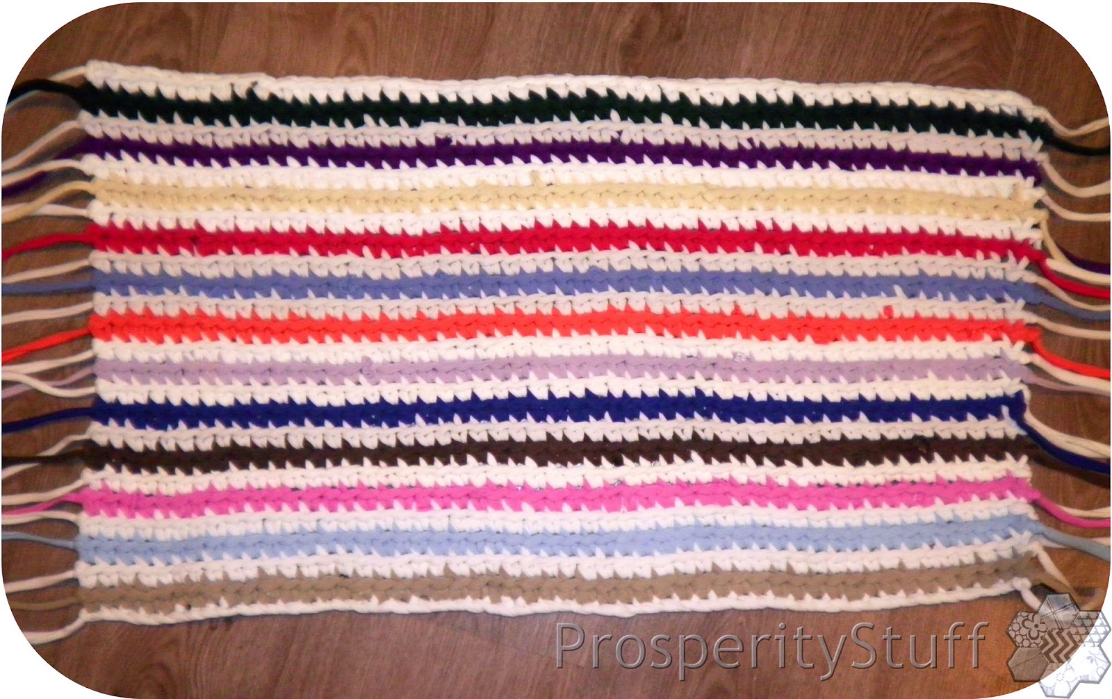 ProsperityStuff Quilts: T-Shirt "Yarn" Rug
