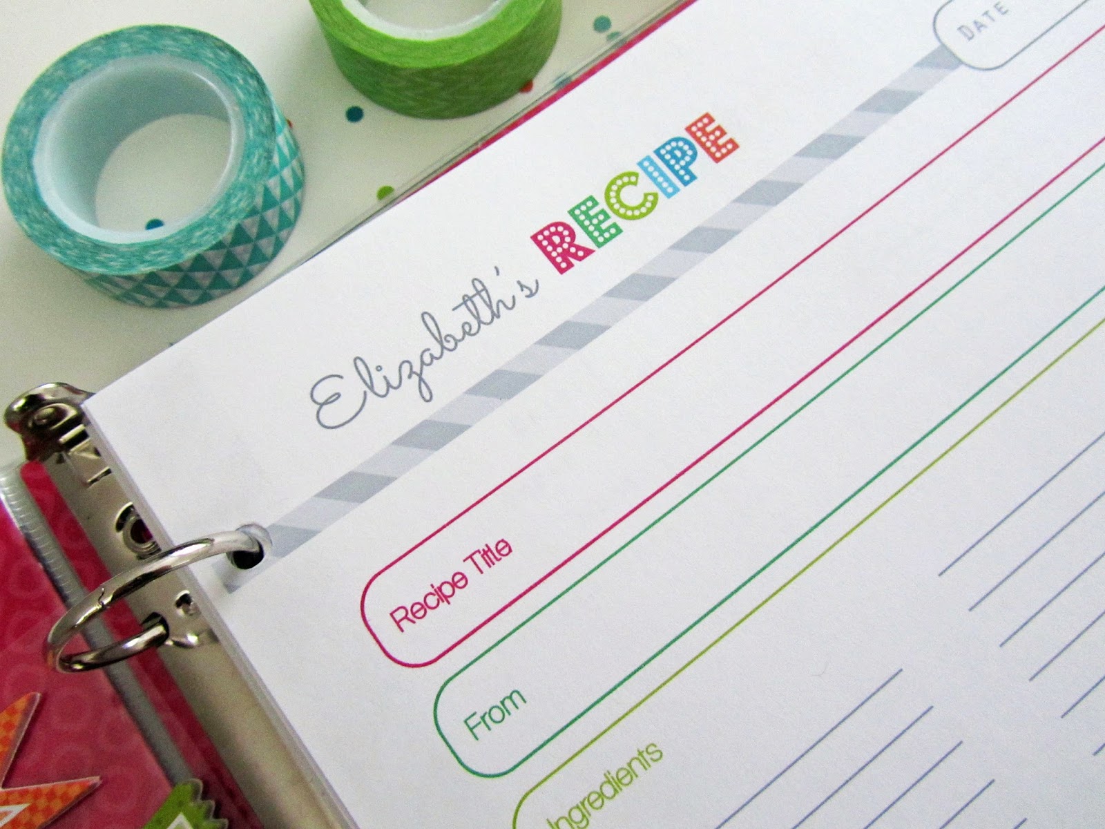 Clean Life and Home: A New Personalized Recipe Sheet and Tips for ...