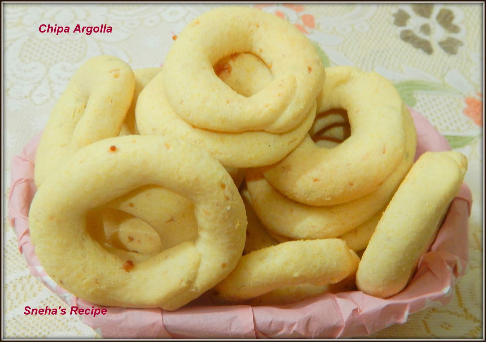 Chipa Argolla#BakingBloggers - Sneha's Recipe