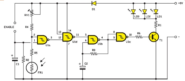 Un clignotant très efficace pour le vélo et le jogging - Schémas et ...
