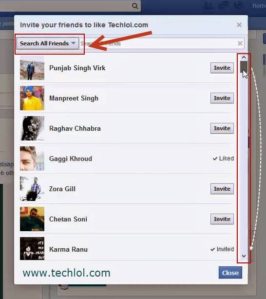 Nicejattz blog: How To Invite all Friends To Facebook Page Code 2014