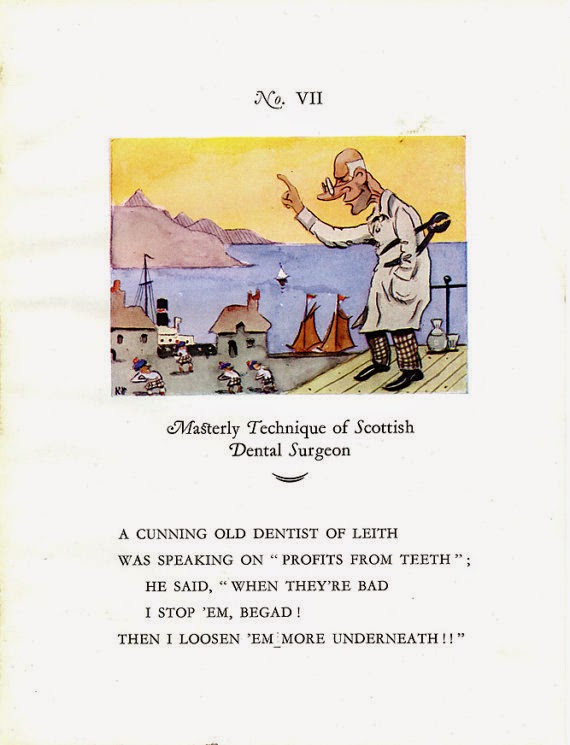 Nothing But Limericks: Scottish Dental Surgeon Limerick - Harmsworth 1930