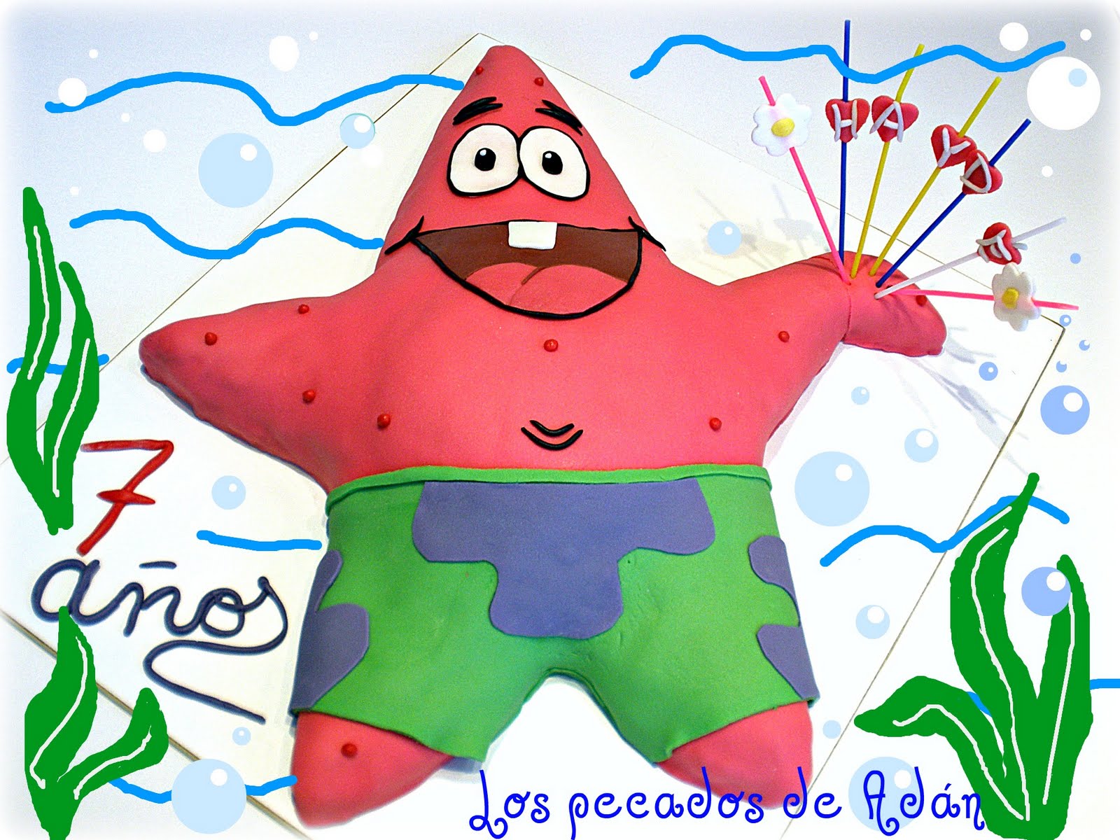Patricio estrella comiendo chocolate - Imagui