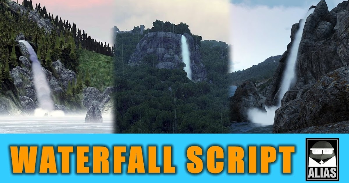 Arma 3 で滝を再現した Waterfall スクリプトが v1.1 で音の修正 | 弱者の日記^^ - Arma 3 MODとアドオン紹介