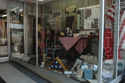 Country Lane Crafts & Antiques: My window displays for the Cost of Freedom