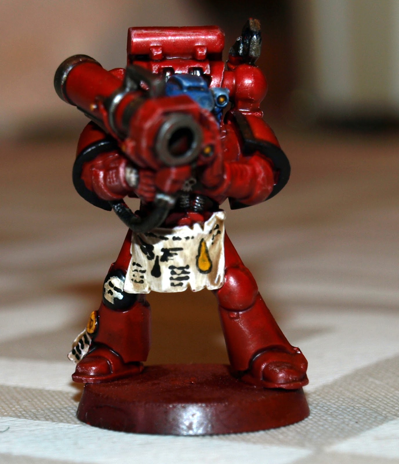 ScratchBox's Warhammer Project: Warhammer 40K Blood Angels Devastator Squad
