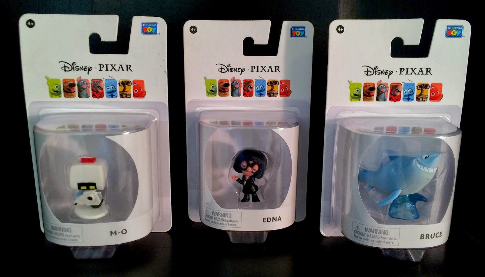 Dan the Pixar Fan: Pixar Collection: Mini Figurines (by Thinkway Toys)