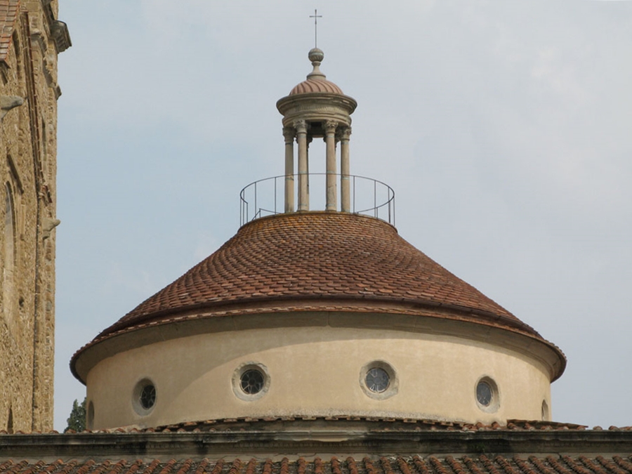 La Cappella Pazzi en Santa Croce de Florencia