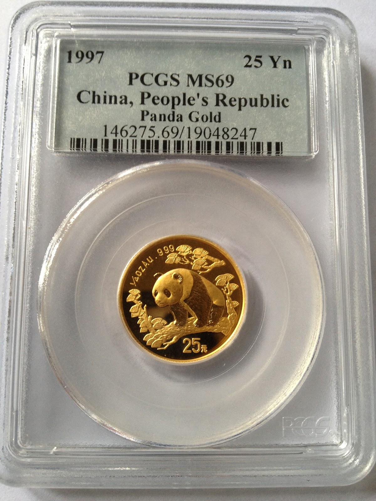 Coins Collection: PANDA GOLD COINS