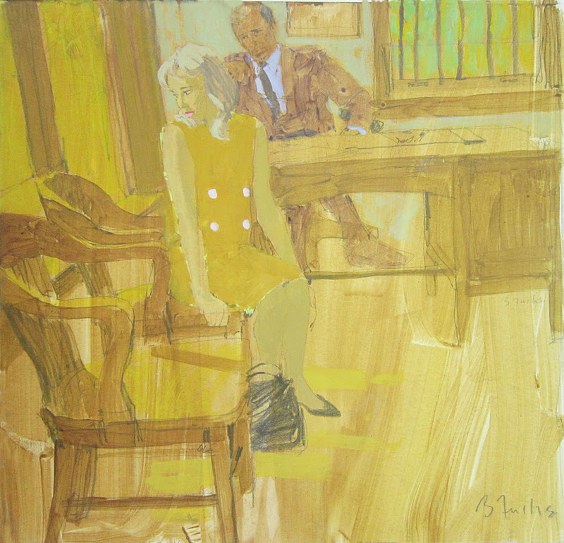 ILLUSTRATION ART: PRELIMINARY SKETCHES BY BERNIE FUCHS