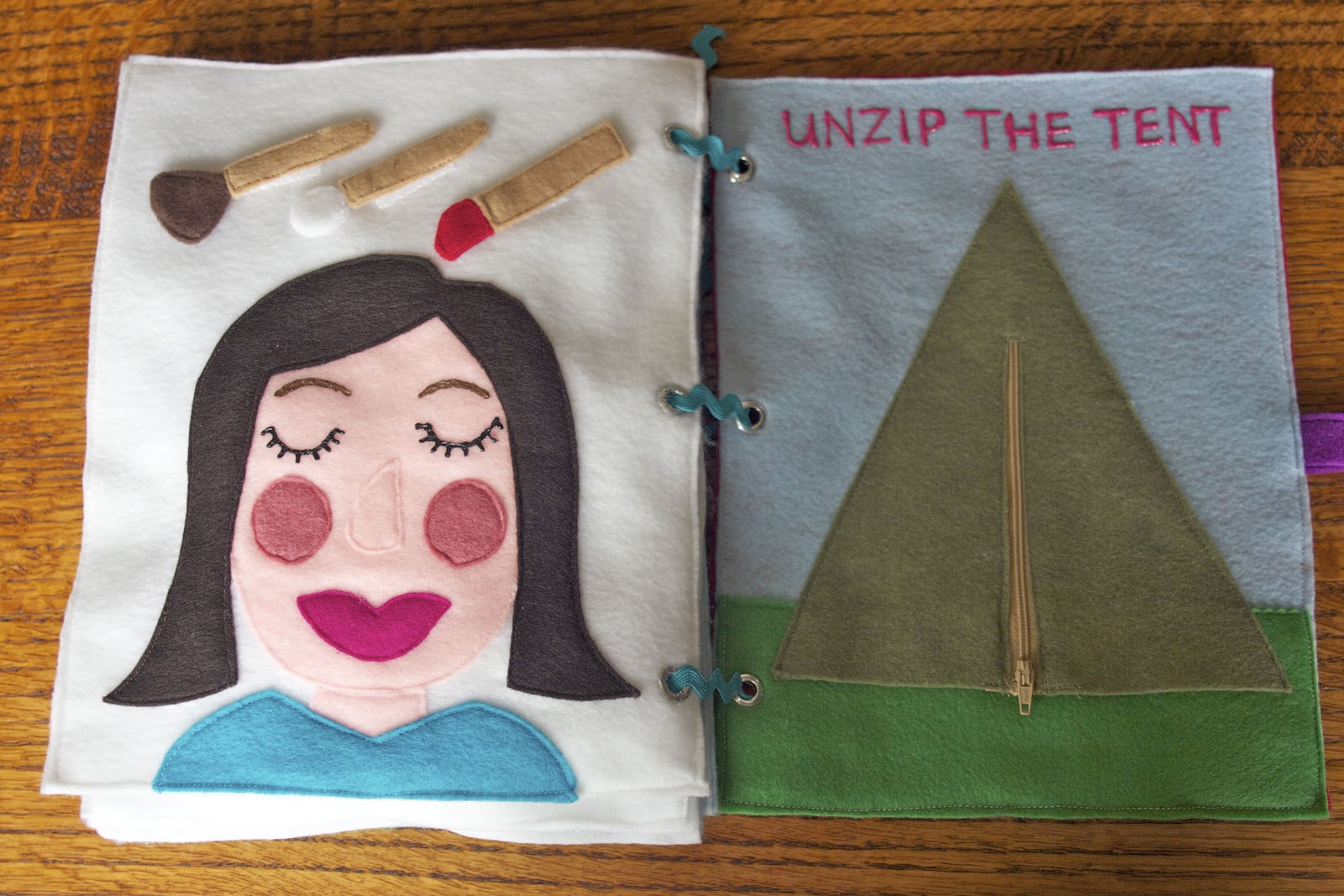 The Quiet Book - Girly Version | shoutingforha