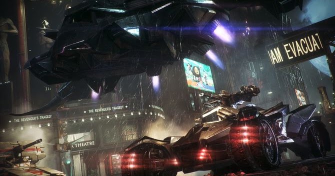 Batman Arkham Knight: Batmobile Weapon Upgrades at a glance