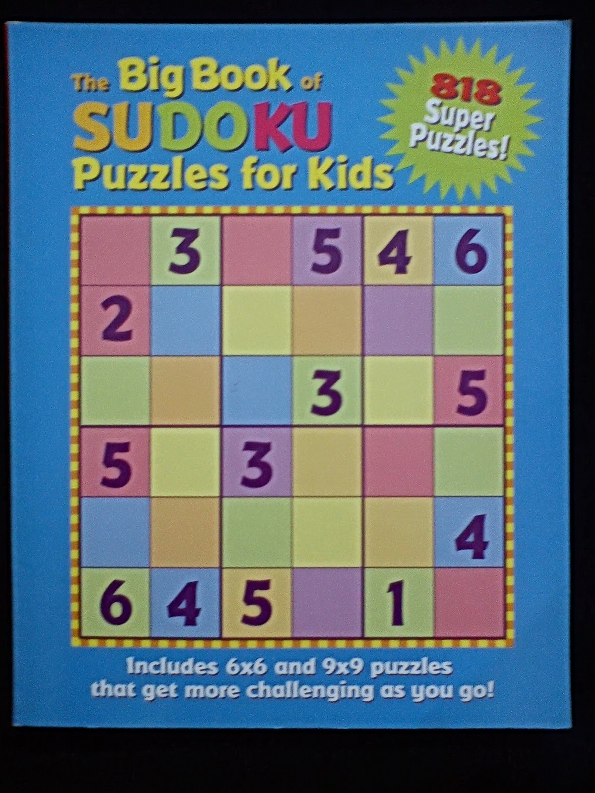 CHILDREN BOOKS FOR YOU The Big Sudoku Book For Kids children-books-for-you-the-big-sudoku-book-for-kids
