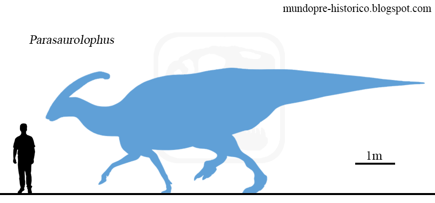 Mundo Pré-Histórico: Parassaurolofo