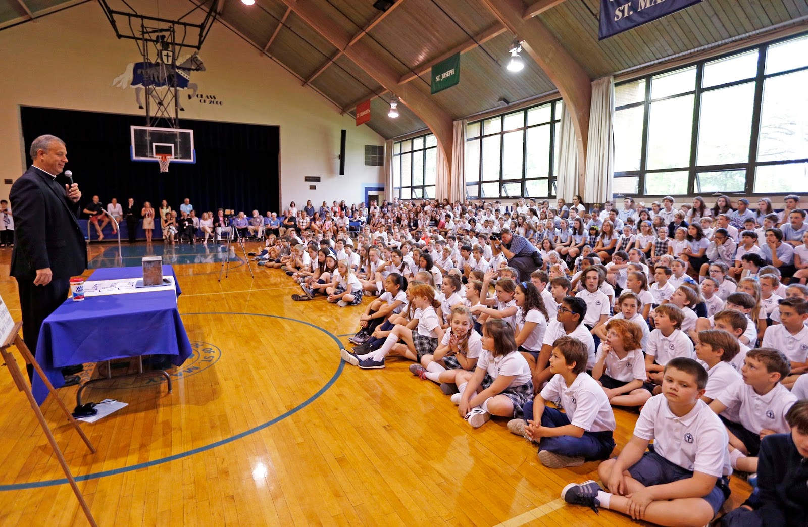Mark Kodiak Ukena: School of St. Mary unearths Time Capsule from 1957