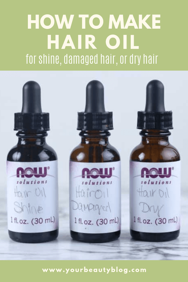 3 Amazing Homemade Hair Oil Recipes - Everything Pretty