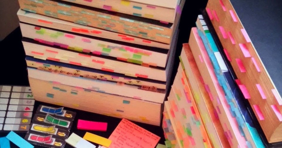 ¿Post its en los libros? Todo lo que debes saber.