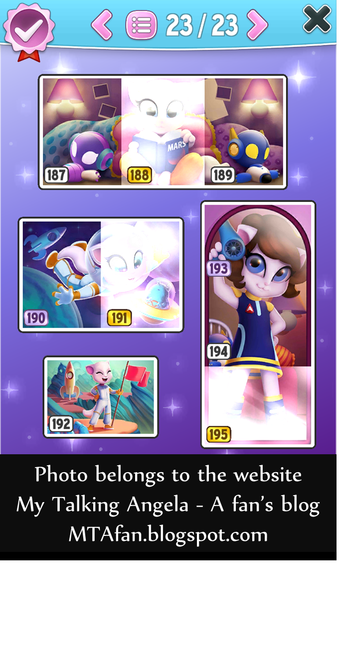 My Talking Angela - A Fan's Blog: Stickers Collection