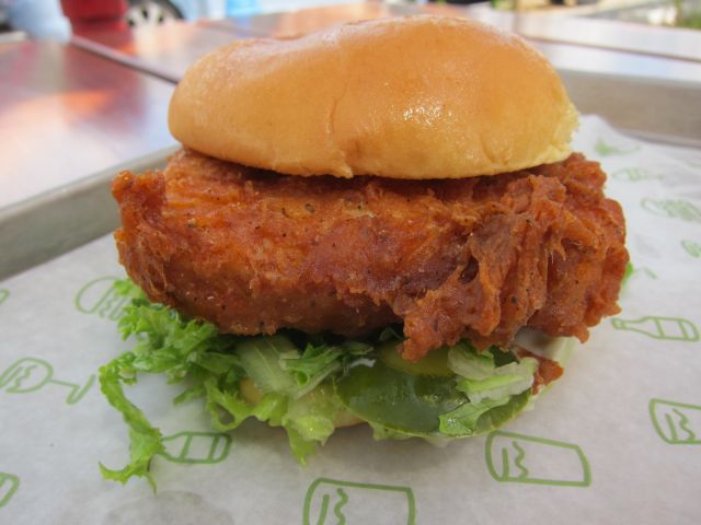 Review: Shake Shack - Chick'n Shack Sandwich | Brand Eating