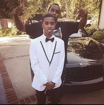 Entertainment: P.Diddy’s Cute Son attends his first senior prom In ...