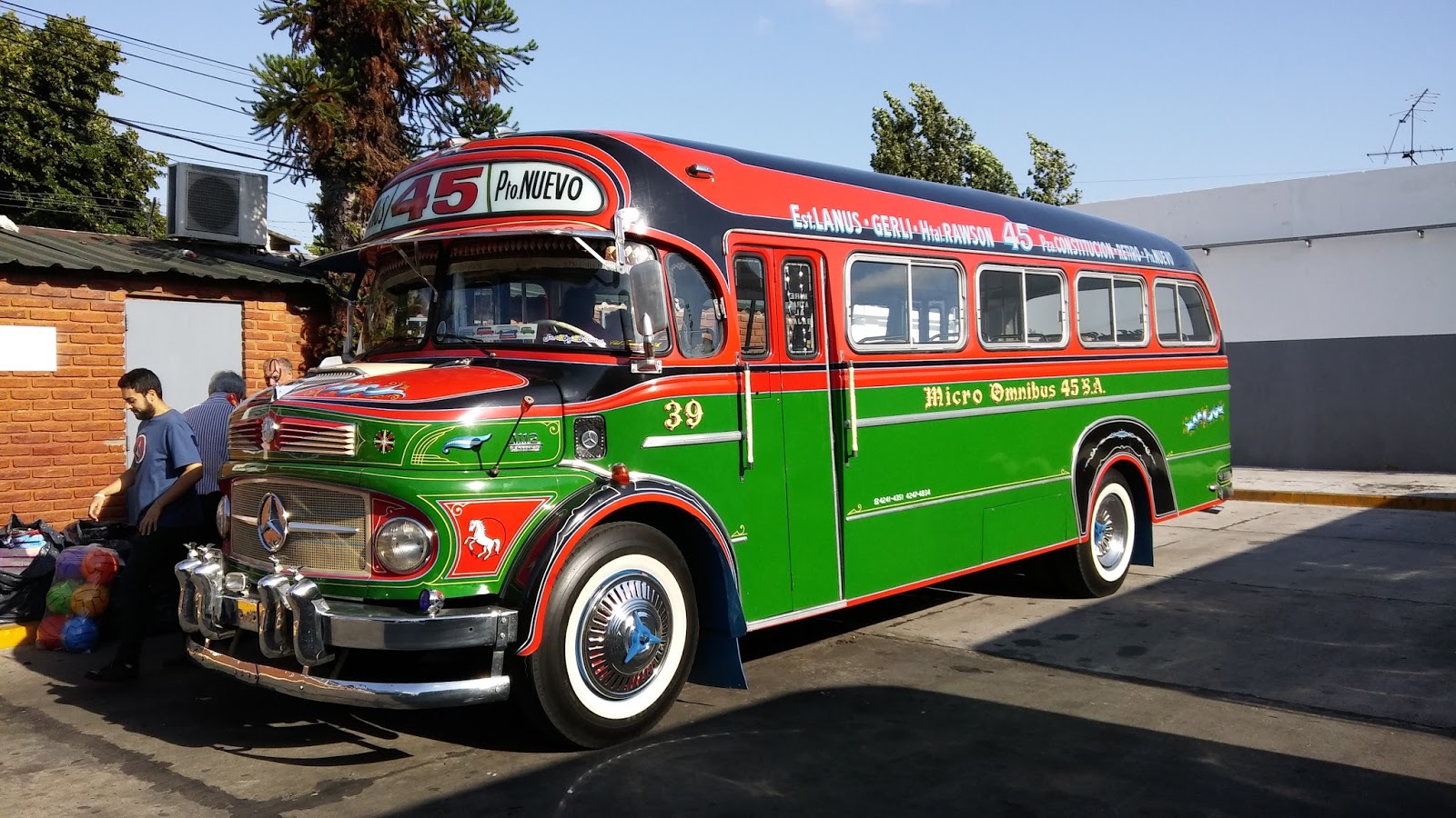 Museo del Colectivo Antiguo: Dia de Reyes en la Linea 45