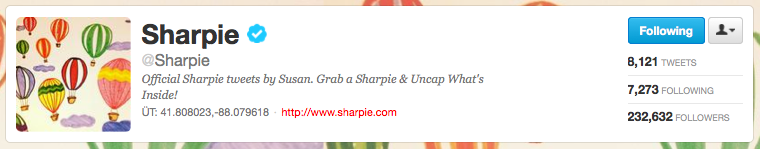 Eileen Garcia: Social Media Monitoring: Sharpie